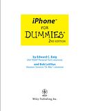 iPhone for Dummies 2nd Edition - Download Ebook